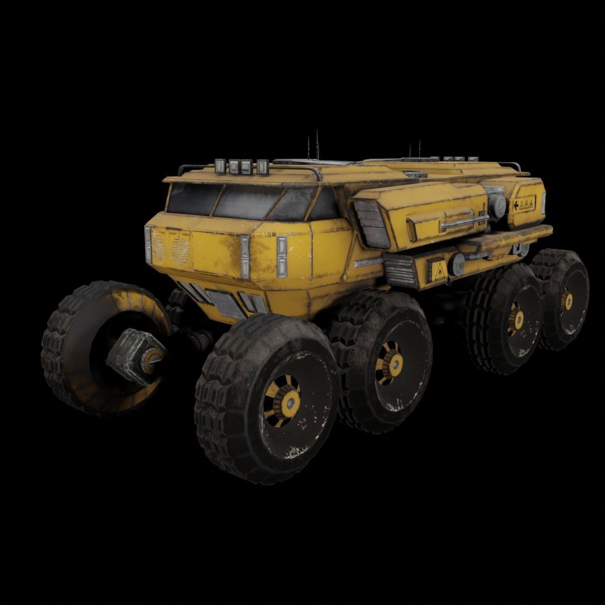 3D model Space Rover 3D model VR / AR / low-poly | CGTrader