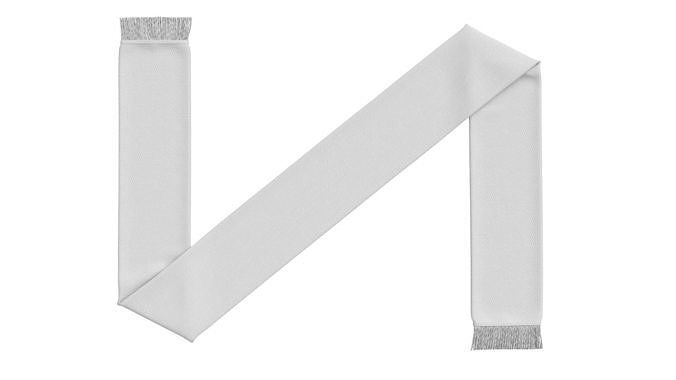 Football Fan Scarf 04 3D model | CGTrader