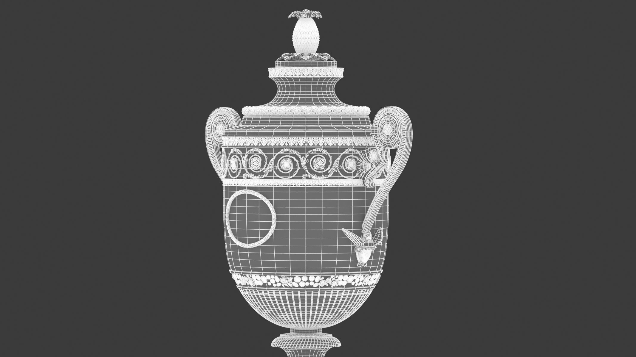 Wimbledon Cup Trophy 3D model | CGTrader