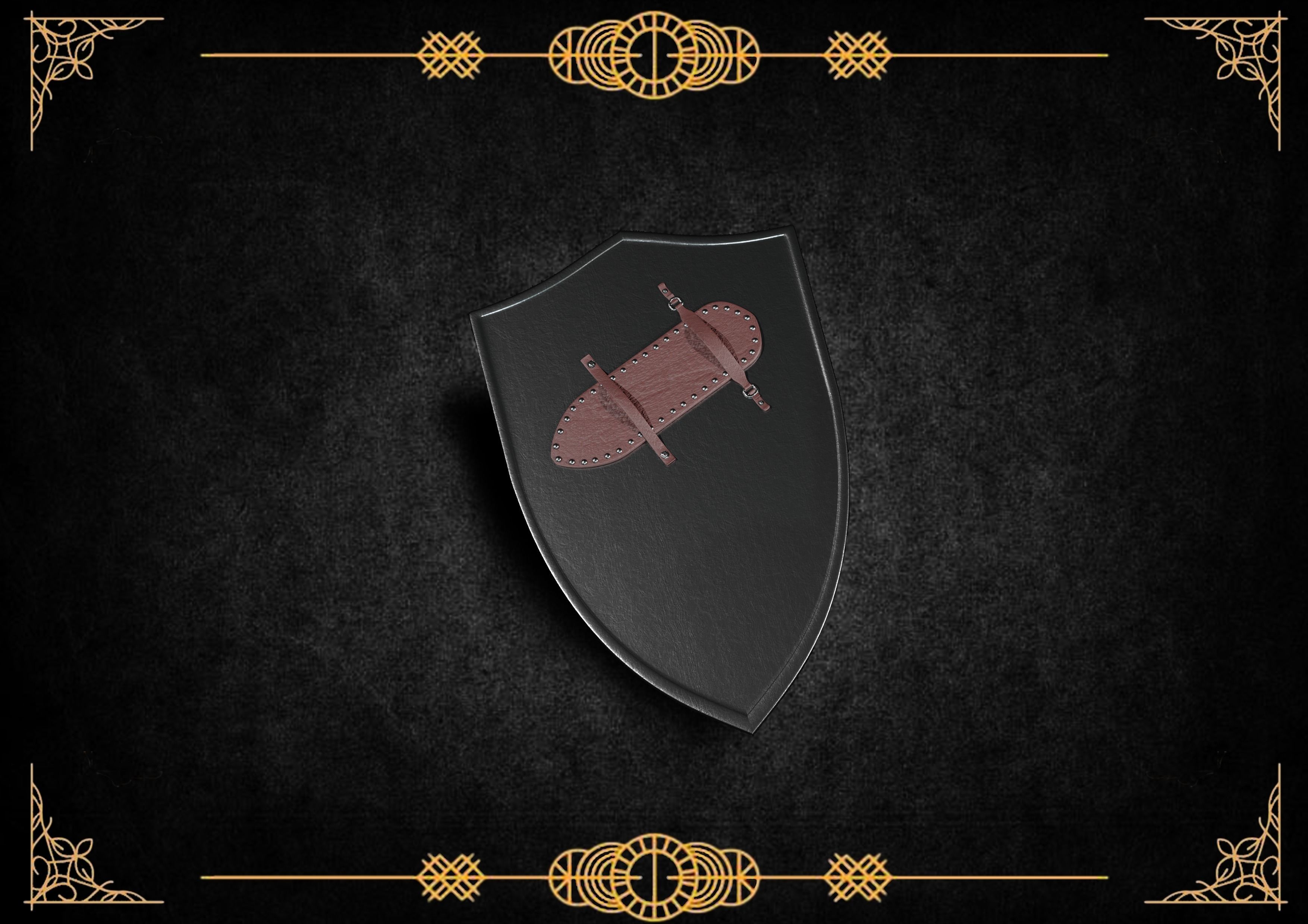 3D model shields pack VR / AR / low-poly | CGTrader