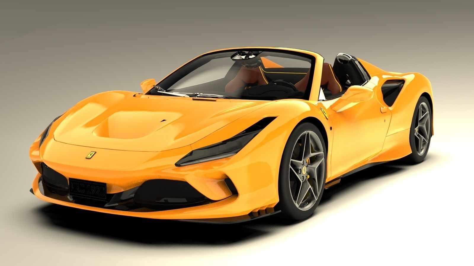 Ferrari F8 Spider 2020 3D model 3D model | CGTrader