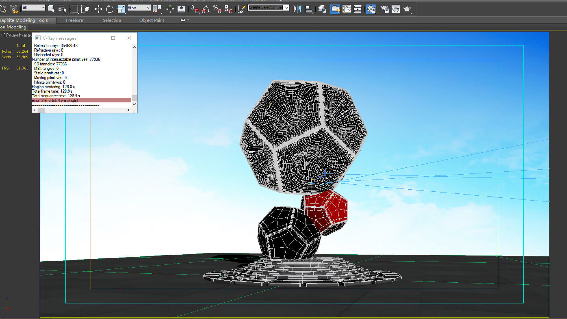Abnormity sculpture Classic life culture symbol of the city 3D model ...