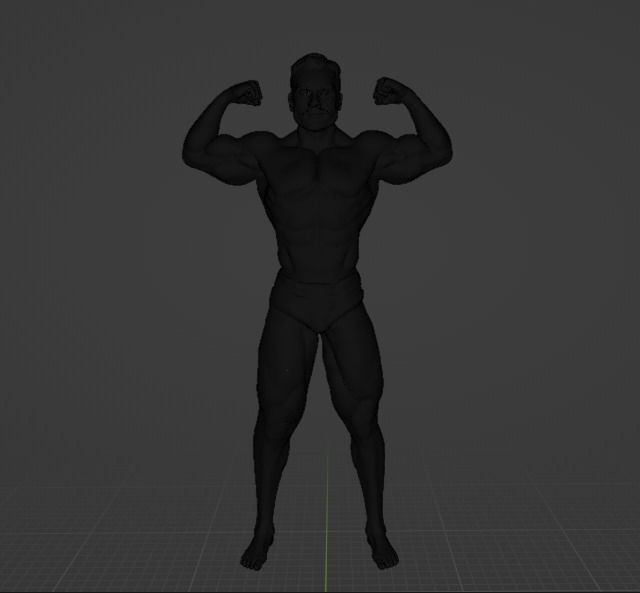 Chris Bumstead 3D model 3D printable | CGTrader