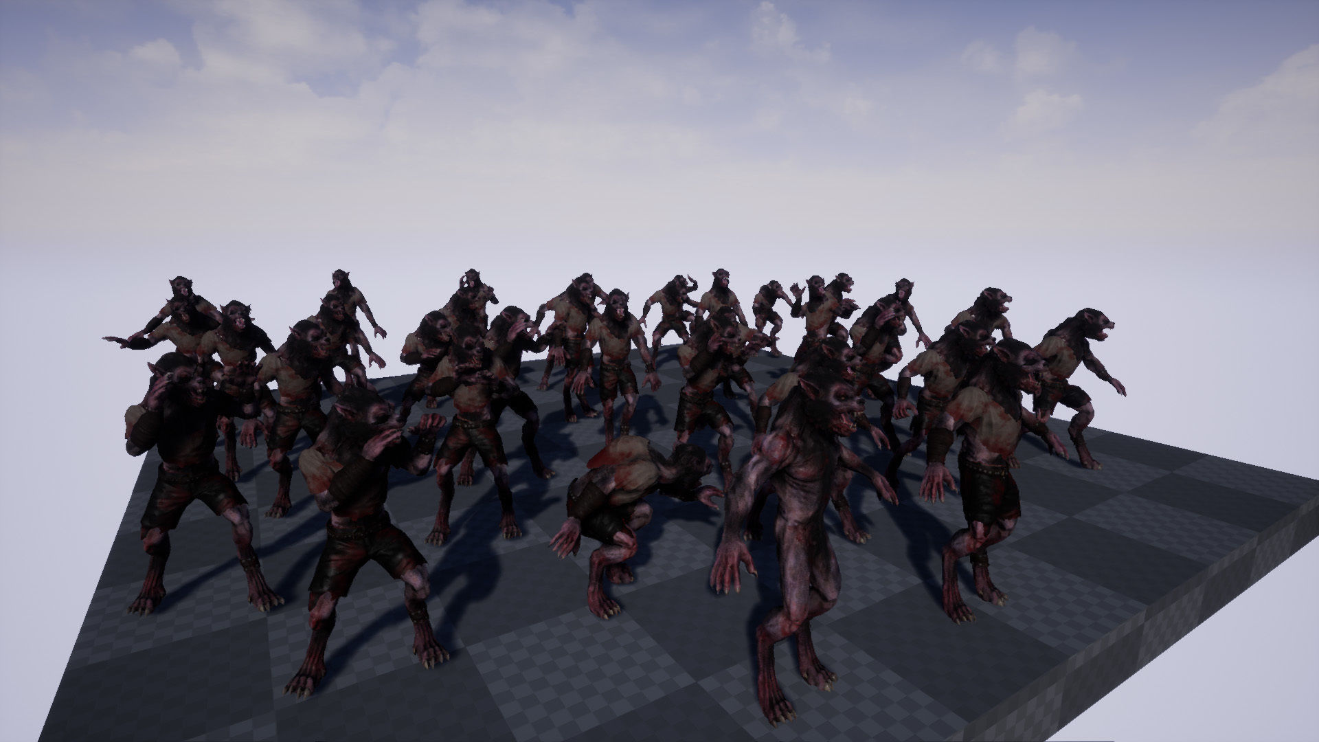 3D model WOLFMAN MODULAR VR / AR / low-poly | CGTrader