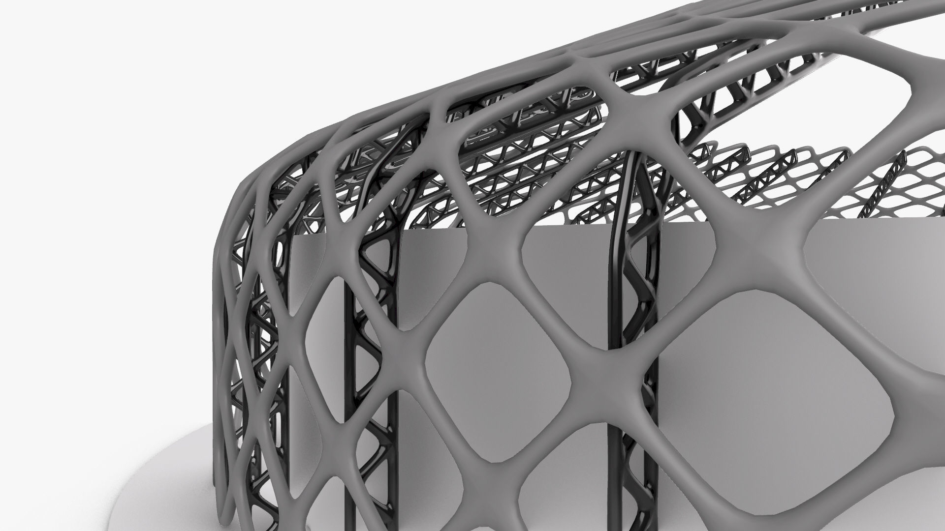 Network Structure Soccer Stadium 3D model | CGTrader