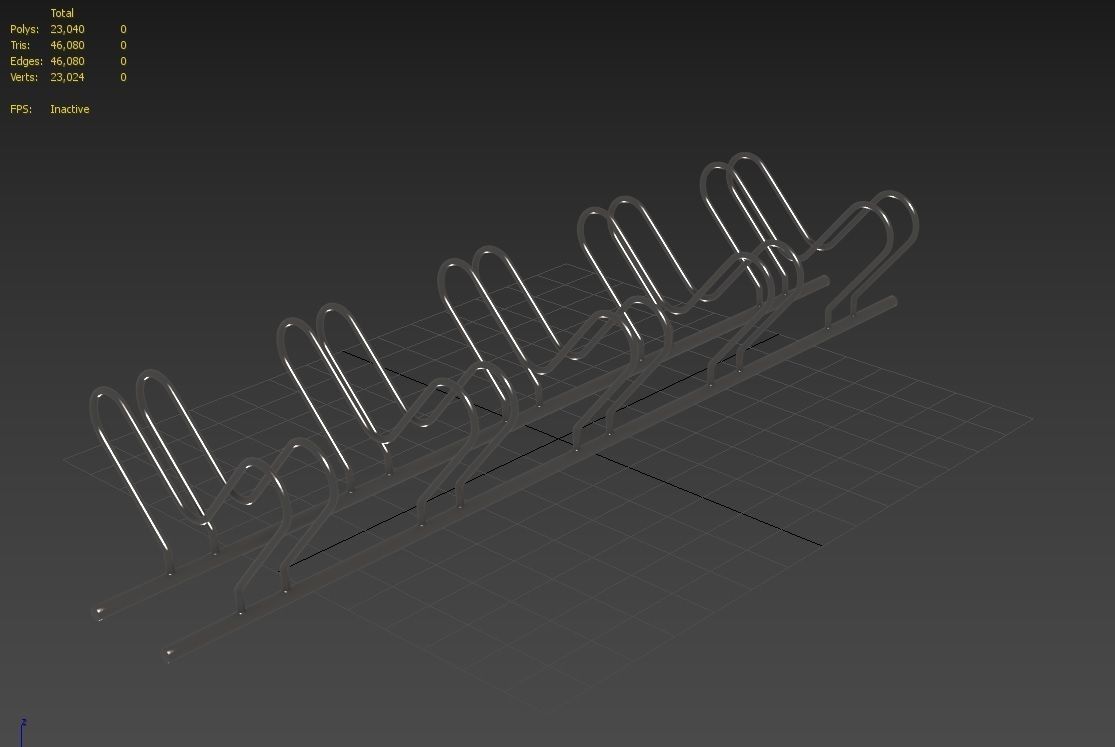 3D model Bike Rack M10 VR / AR / low-poly | CGTrader
