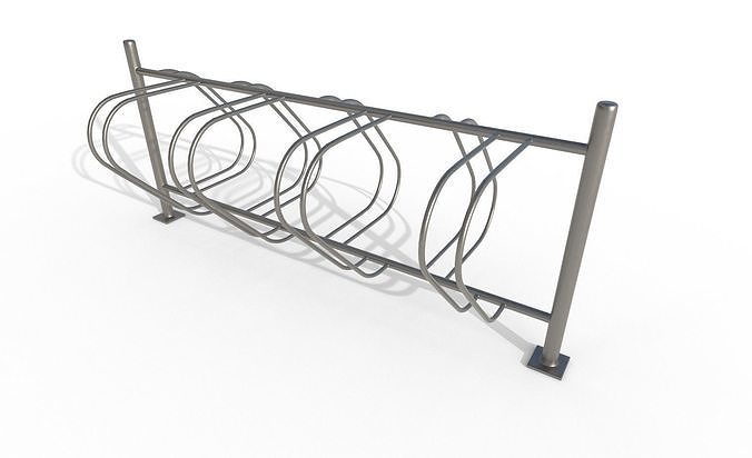 3D model Bike Rack M07 VR / AR / low-poly | CGTrader