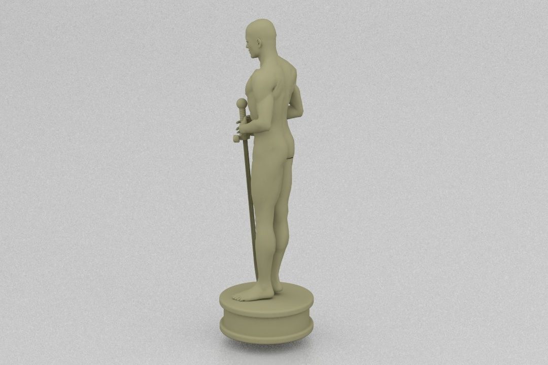 Oscar 3D model 3D printable | CGTrader