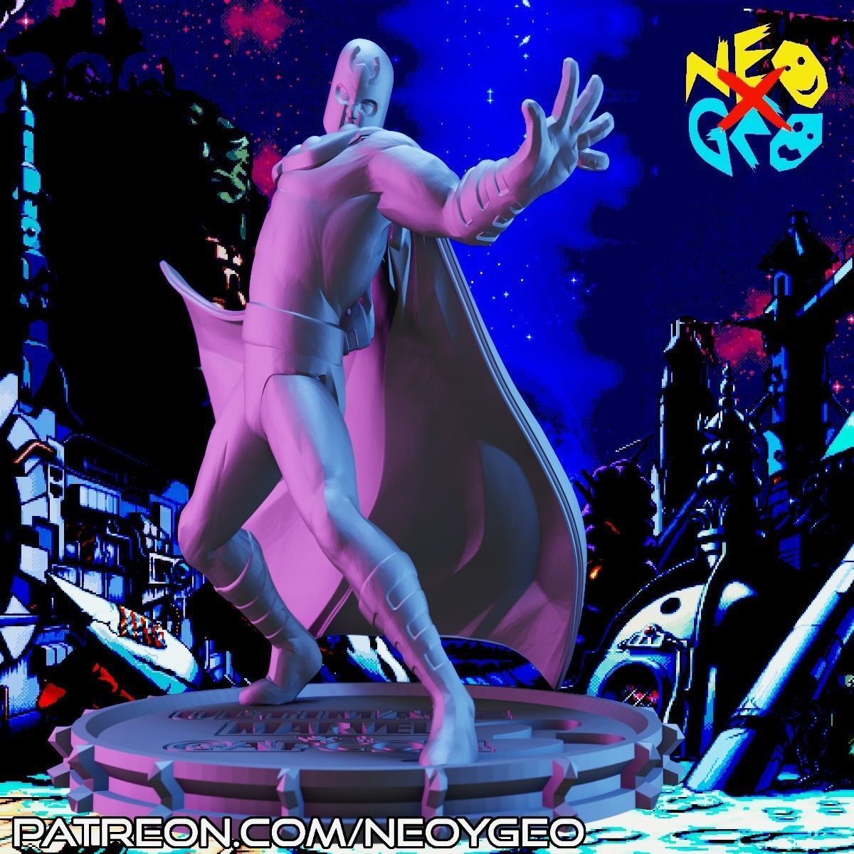 MAGNETO - MARVEL VS CAPCOM 3 3D model 3D printable | CGTrader