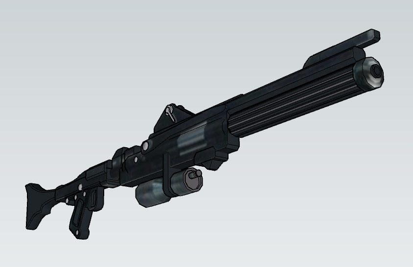 3D model Star Wars DC-15A VR / AR / low-poly | CGTrader