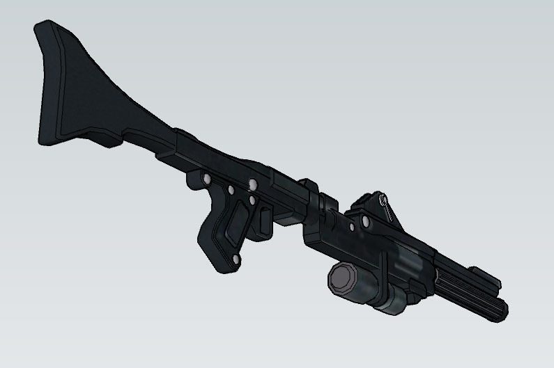 3D model Star Wars DC-15A VR / AR / low-poly | CGTrader