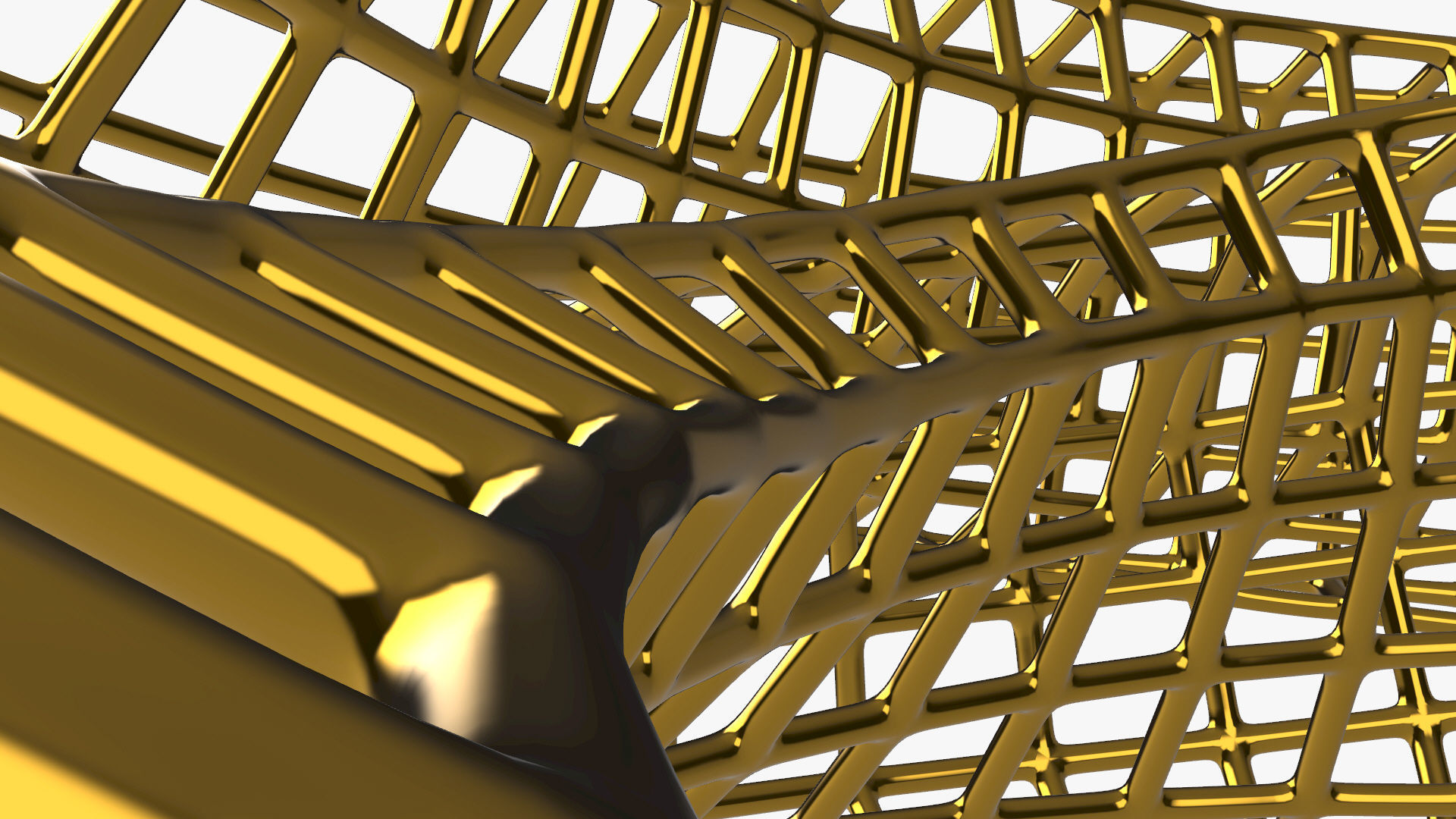 SciFi Structure Bracelet 3D model 3D printable | CGTrader