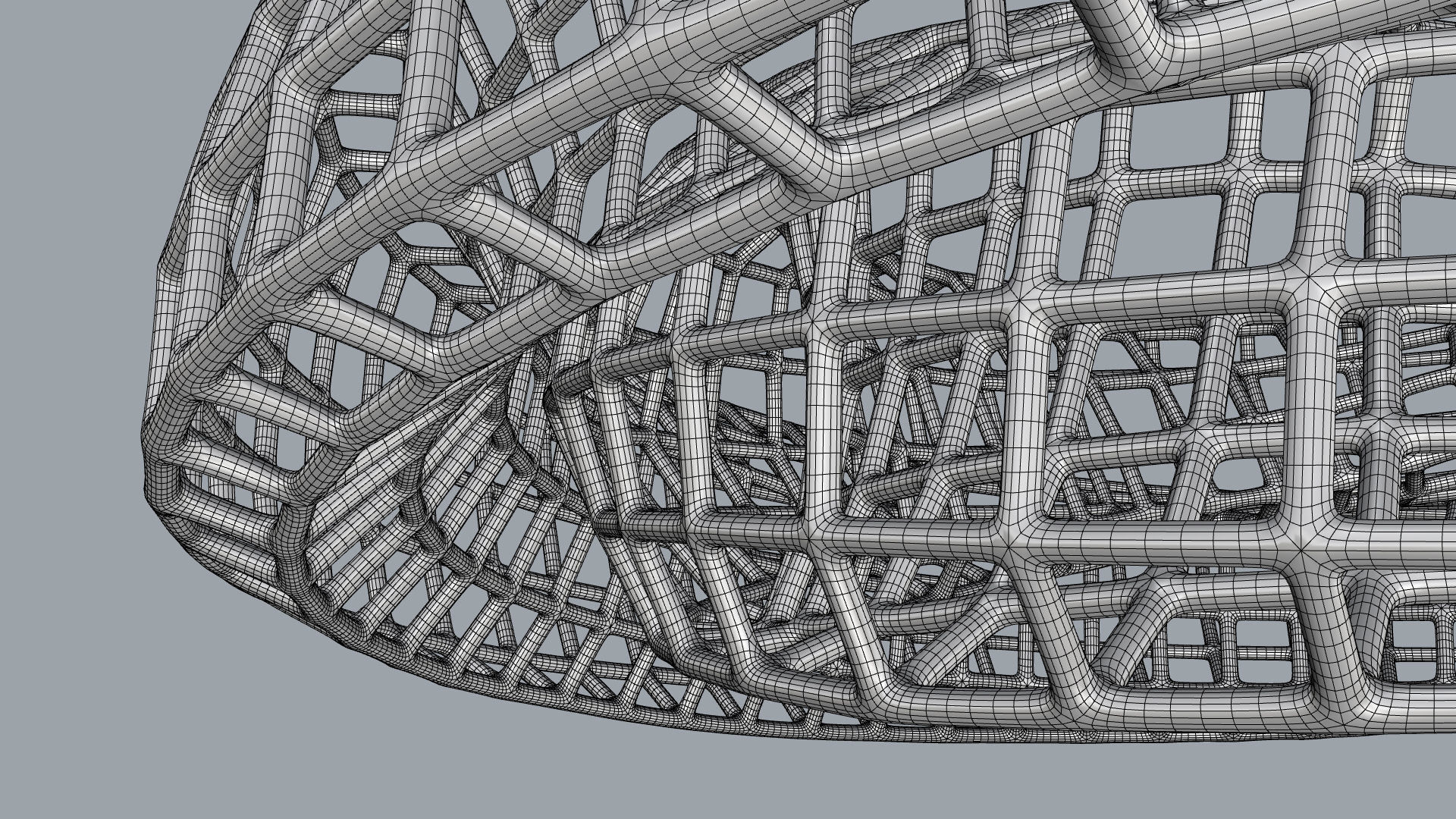 SciFi Structure Bracelet 3D model 3D printable | CGTrader