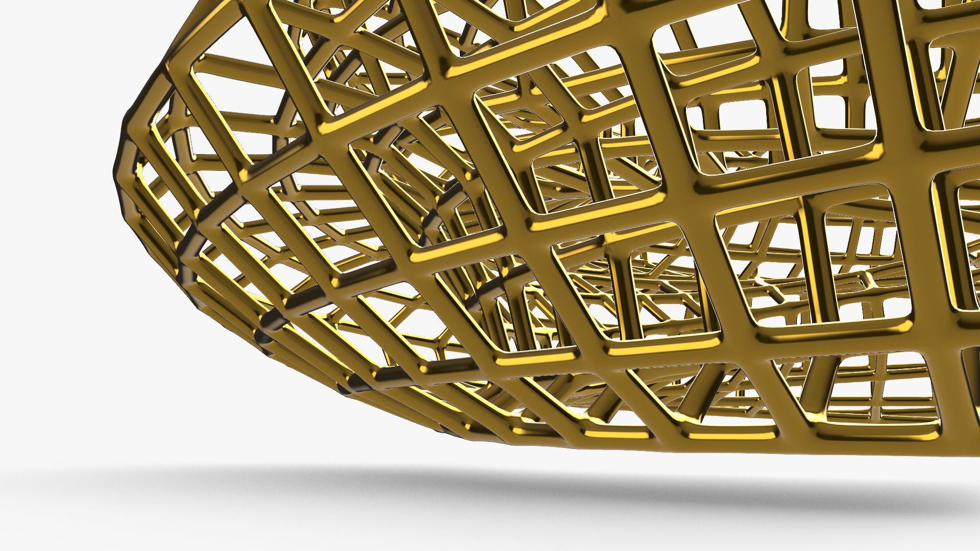 SciFi Structure Bracelet 3D model 3D printable | CGTrader