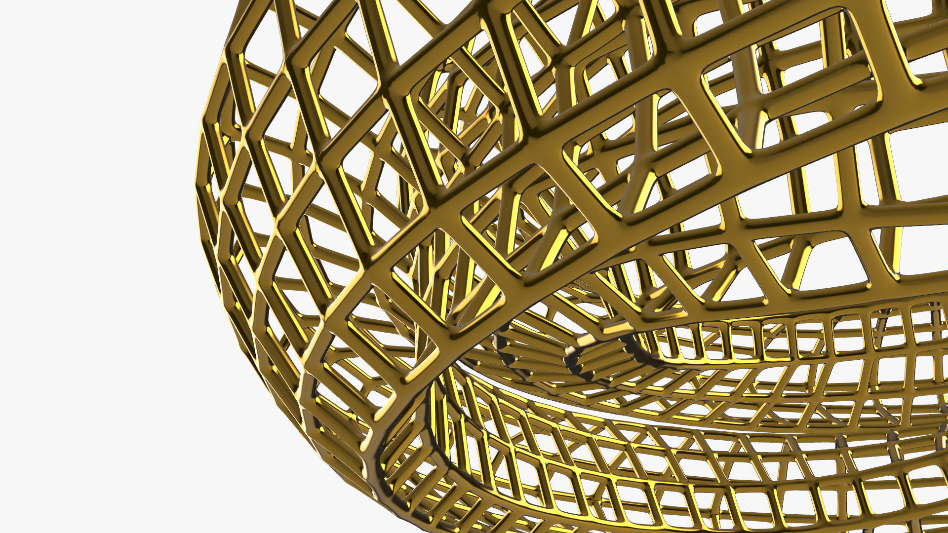 SciFi Structure Bracelet 3D model 3D printable | CGTrader
