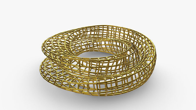 SciFi Structure Bracelet 3D model 3D printable | CGTrader