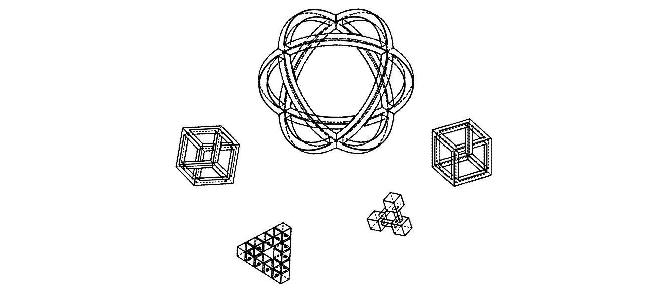 Impossible Objects by MC Escher 3D model 3D printable | CGTrader