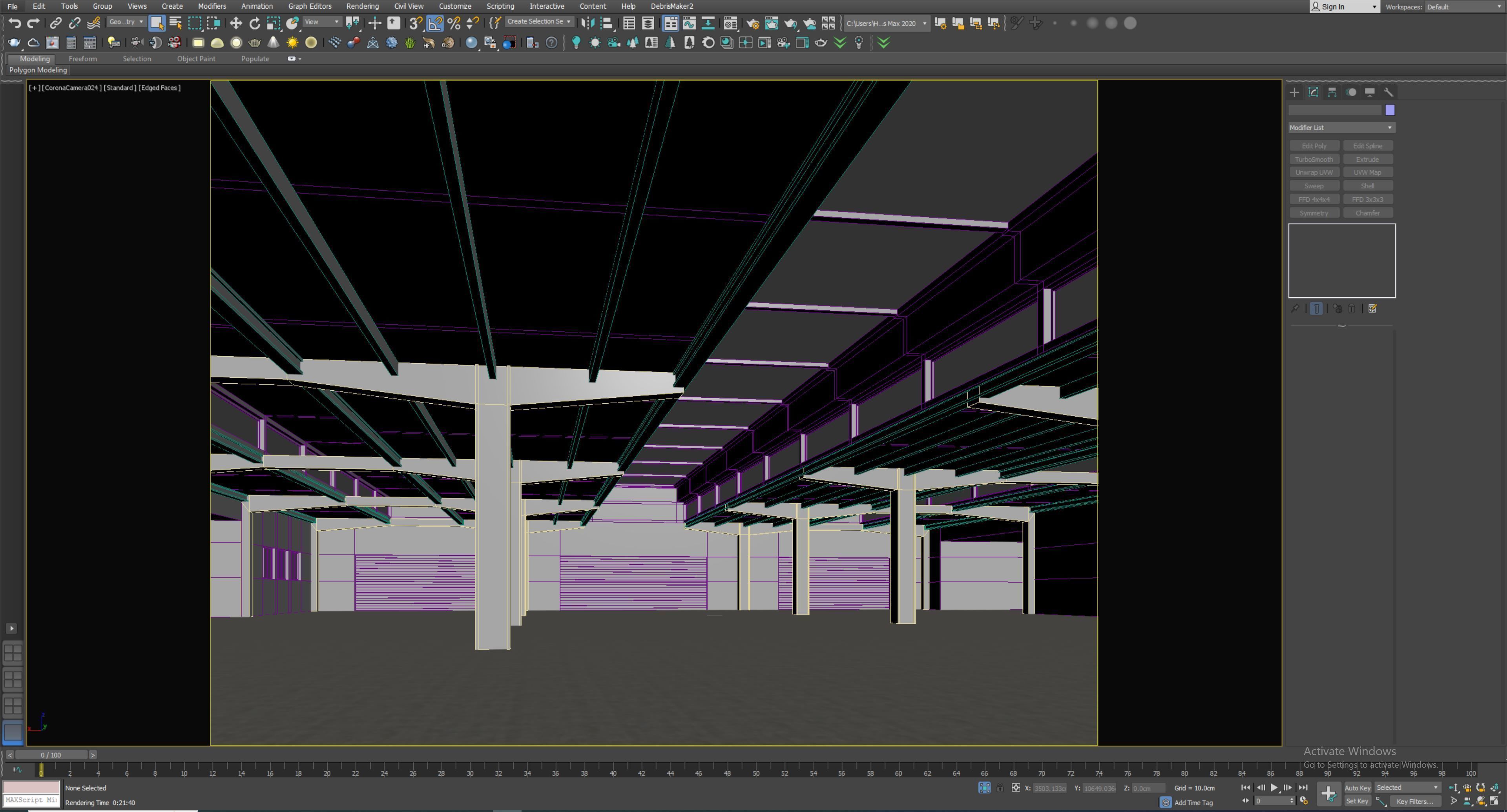 3D model low poly warehouse 16 VR / AR / low-poly | CGTrader
