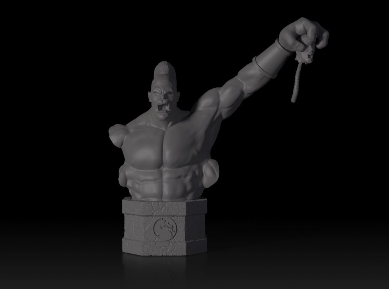 Goro Mortal Kombat 3D model 3D printable | CGTrader