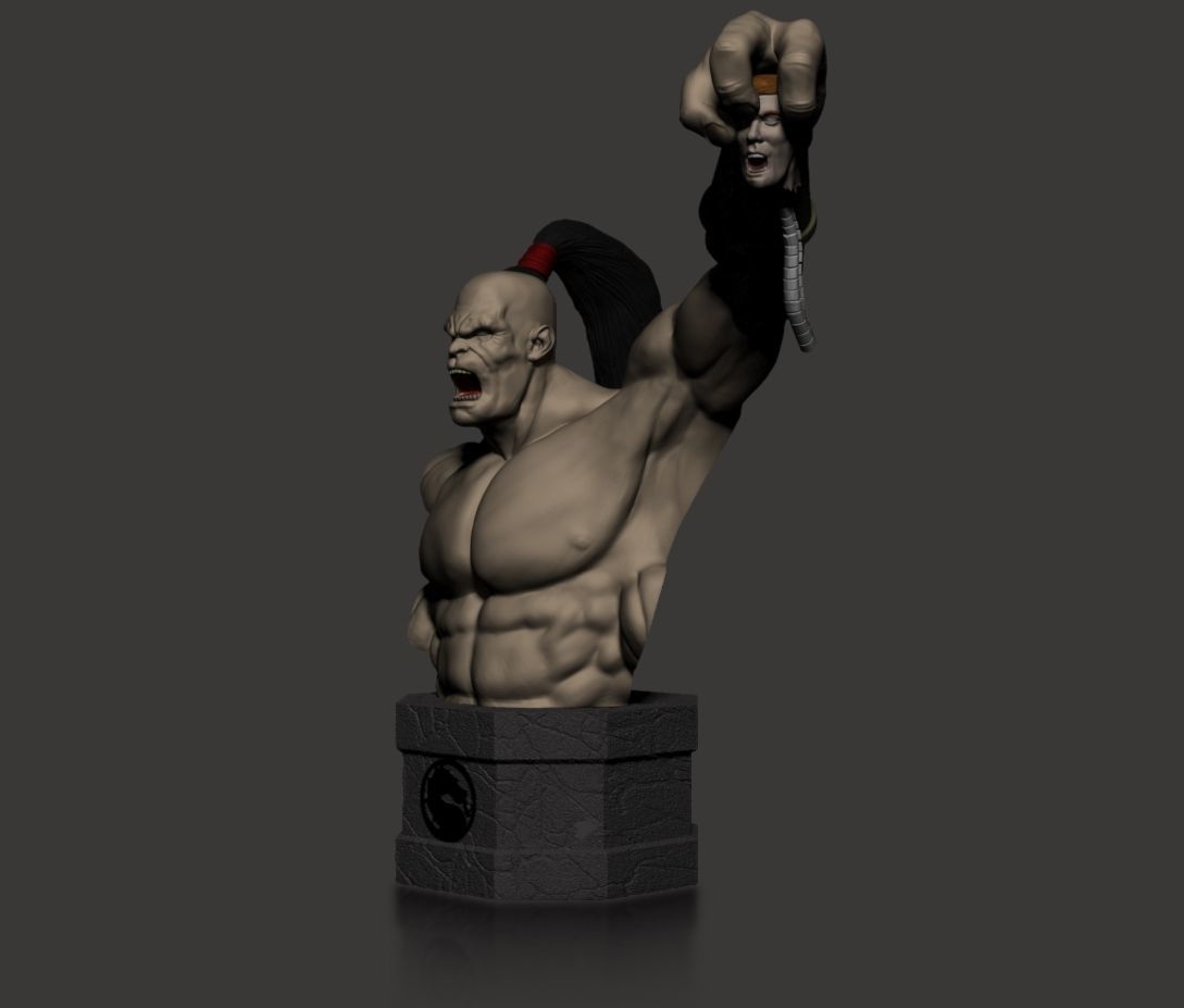 Goro Mortal Kombat 3D model 3D printable | CGTrader
