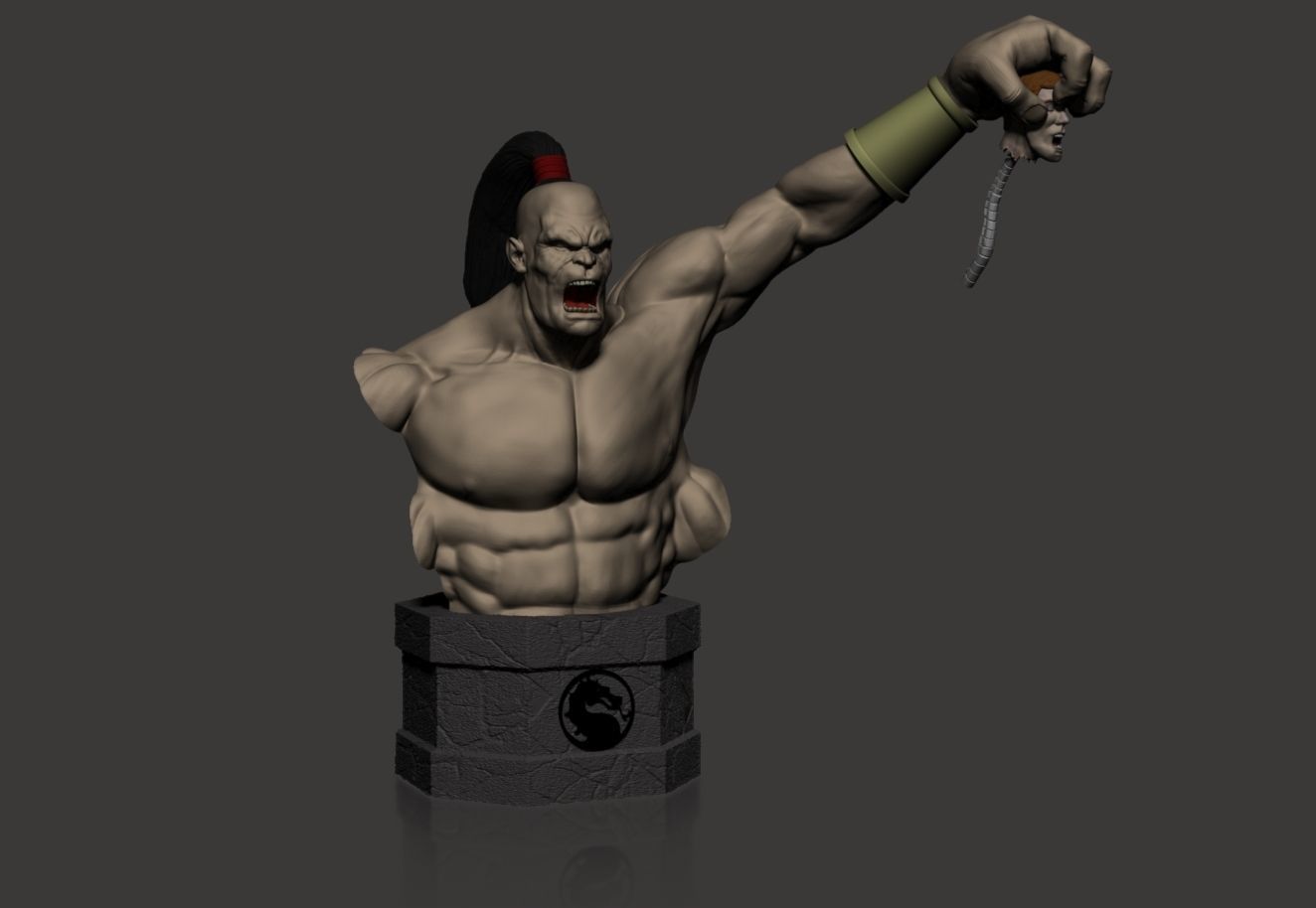 Goro Mortal Kombat 3D model 3D printable | CGTrader