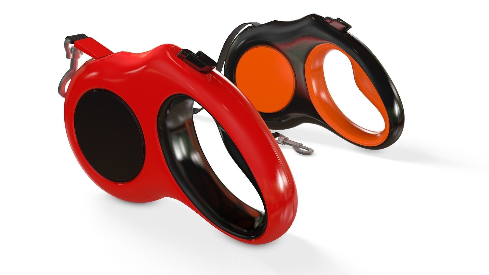 Retractable Dog Leash Flexi 3D model | CGTrader