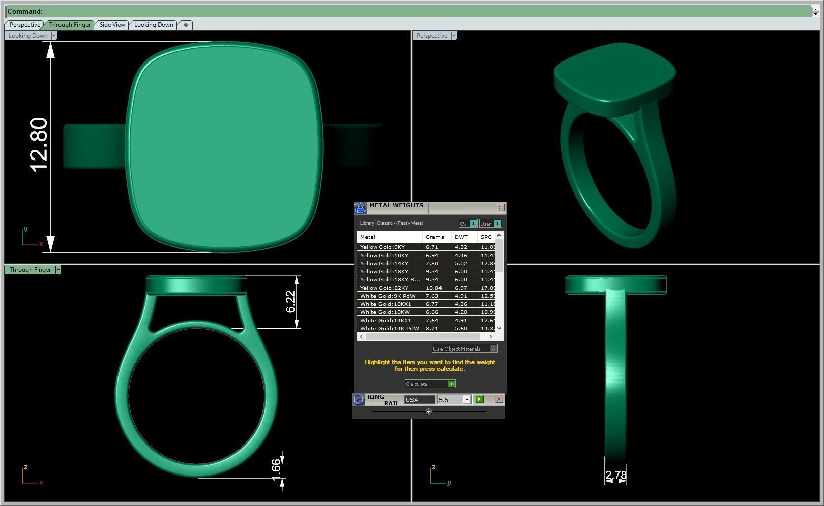 3D CAD NJ -790-Ring 3D model 3D printable | CGTrader