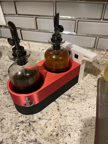 Oil Tanker Style Oil Dispenser Holder free 3D model 3D printable | CGTrader