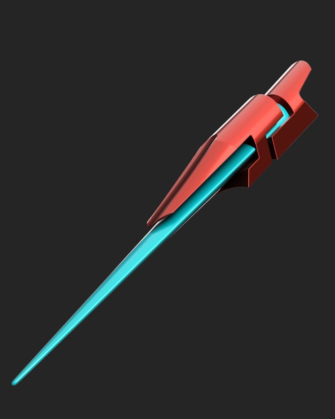 Marvel - Iron Man Mark 85 Energy Blade Pickaxe 3D model 3D printable ...