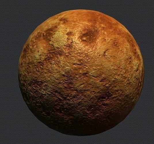 Venus Planet 3d Model 8k 3D model | CGTrader