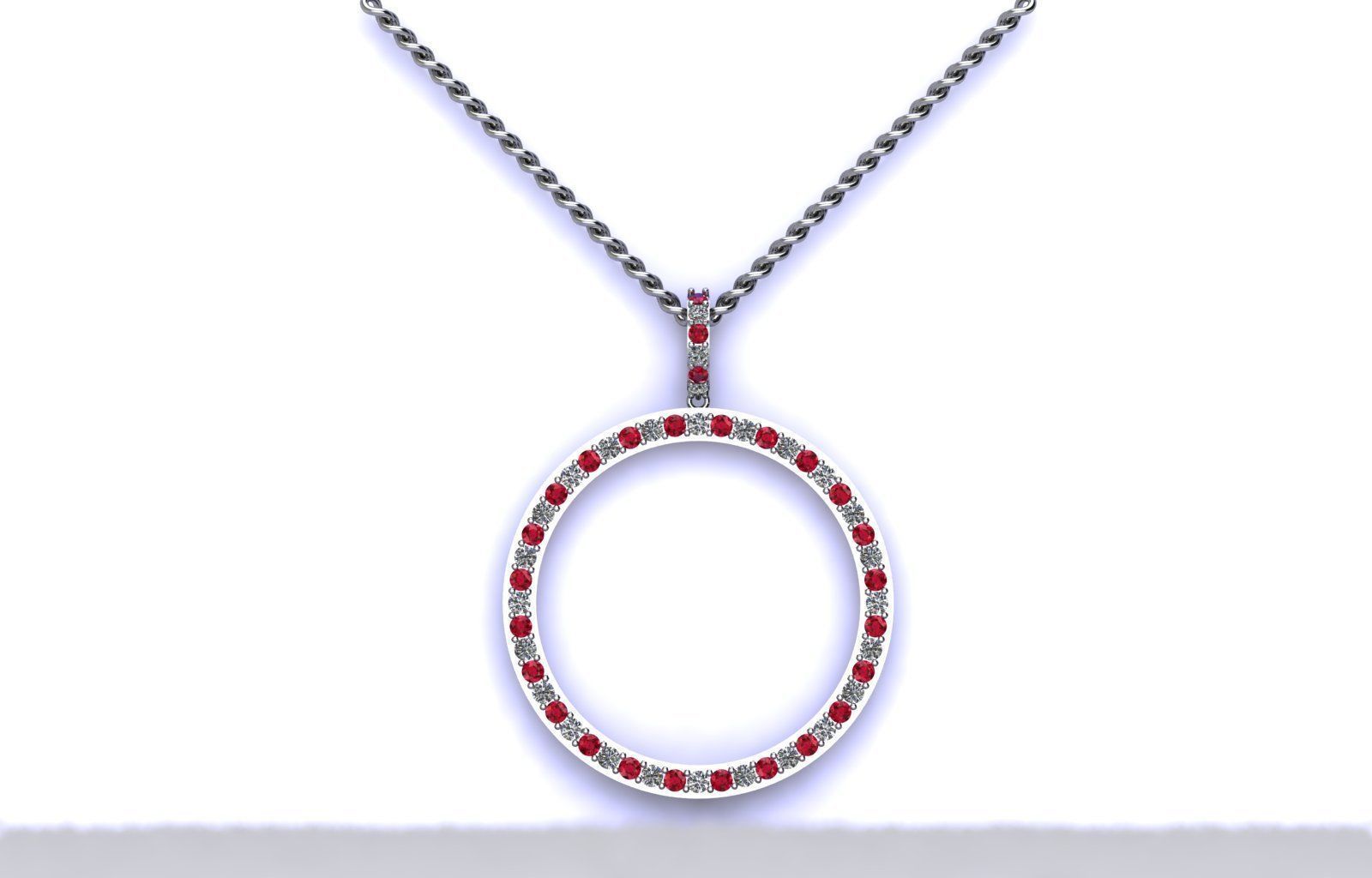 diamond loop free 3D model 3D printable | CGTrader