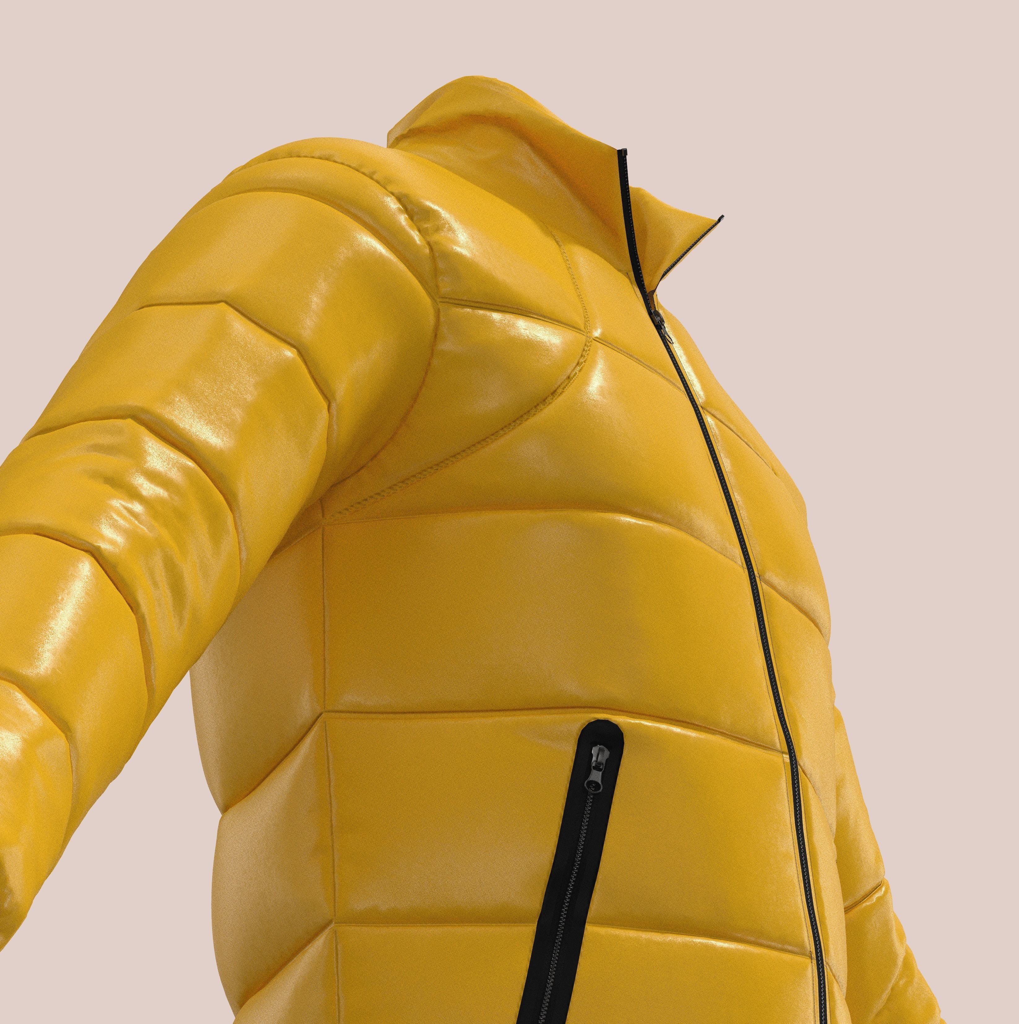 Puffer Jacket 3D model | CGTrader