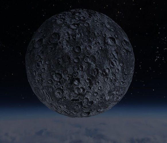 Realistic MOON 3D model | CGTrader