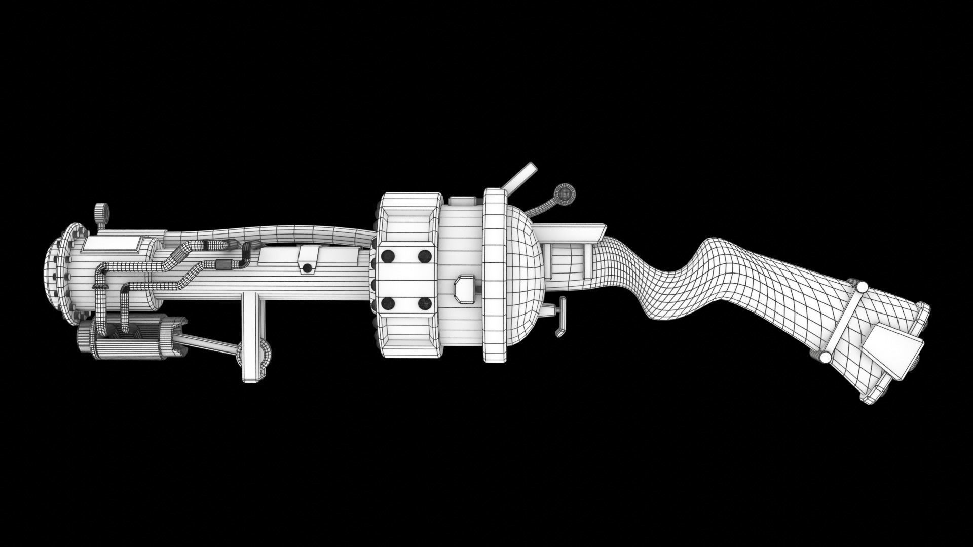 Alien Pulse Rifle free VR / AR / low-poly 3D model | CGTrader