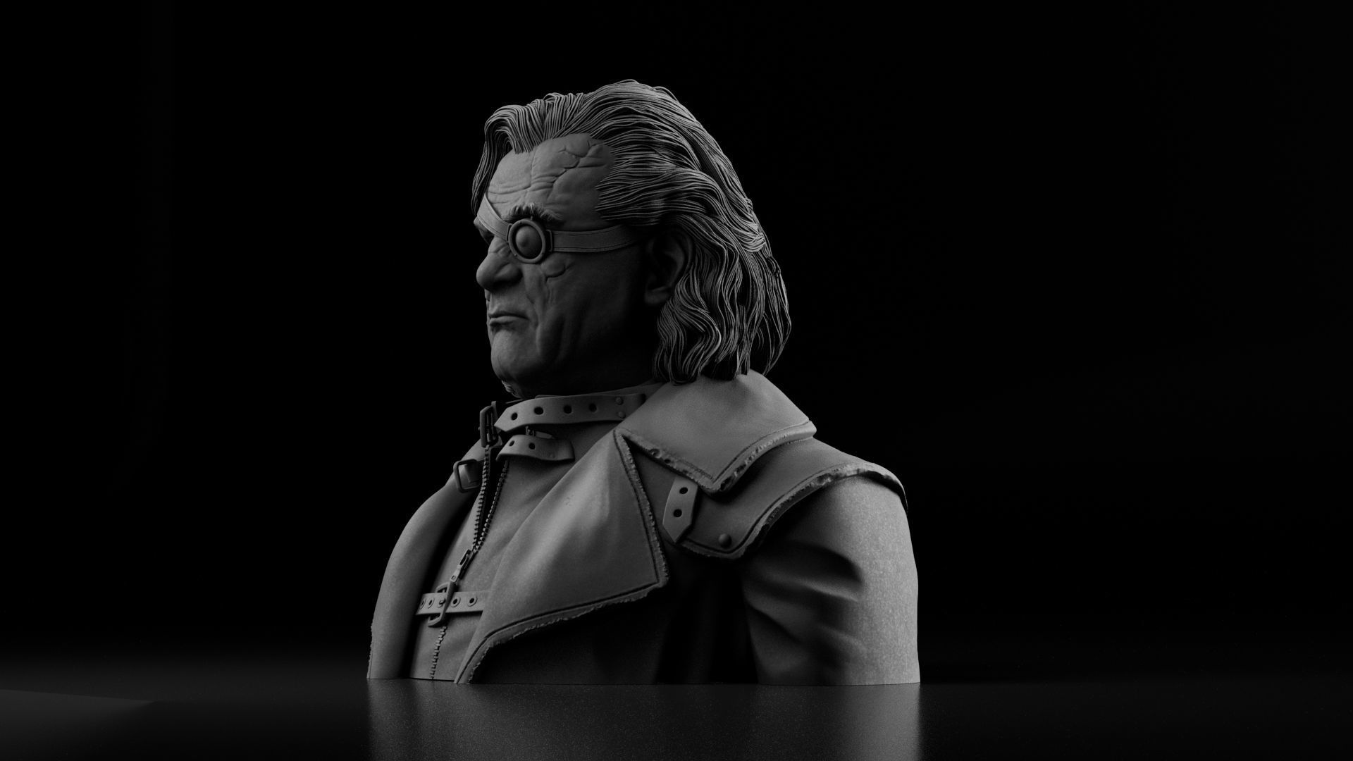 Brendan Gleeson - Alastor Moody - Harry Potter 3D model 3D printable ...