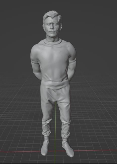 Chris Hemsworth 3D model 3D printable | CGTrader