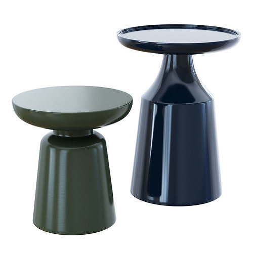 Side tables Iris and Trapeze 3D model | CGTrader