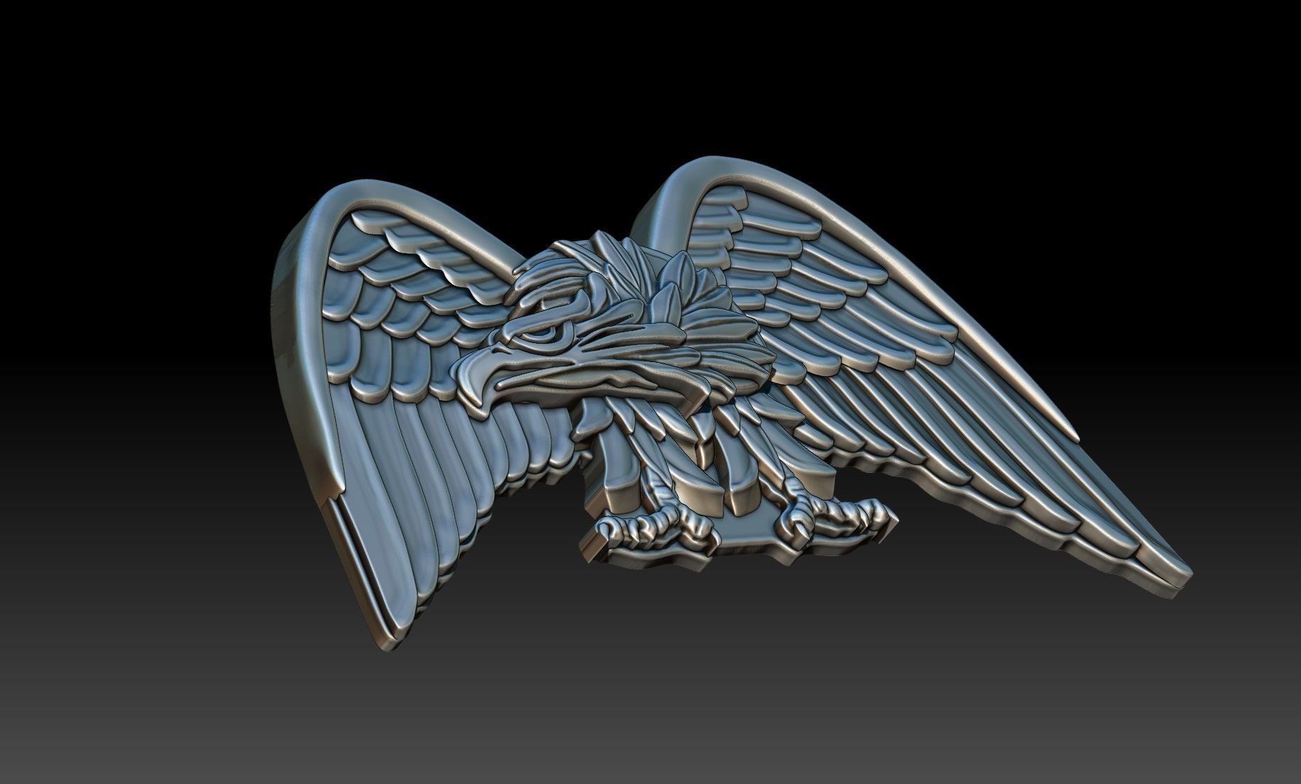 EAGLE 3D model 3D printable | CGTrader