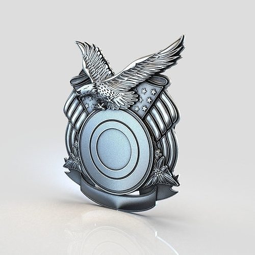 Patch Plaque 3D model 3D printable | CGTrader