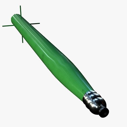 3D model VA-111 Shkval Torpedo VR / AR / low-poly | CGTrader