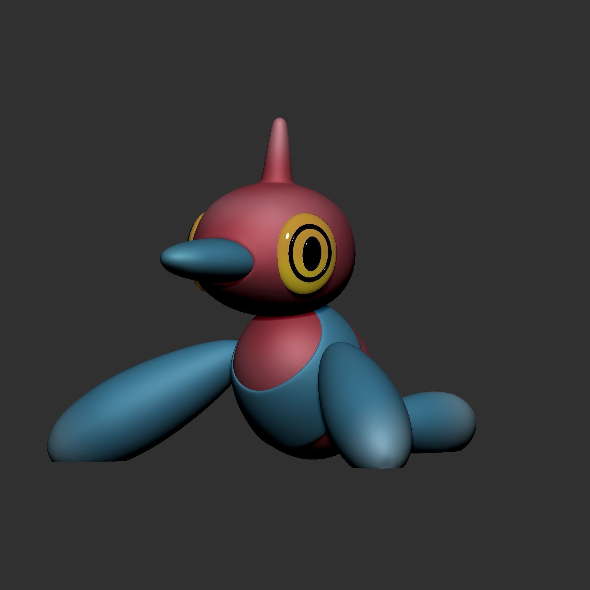 PORYGON EVOLUTIONS 3D model 3D printable | CGTrader