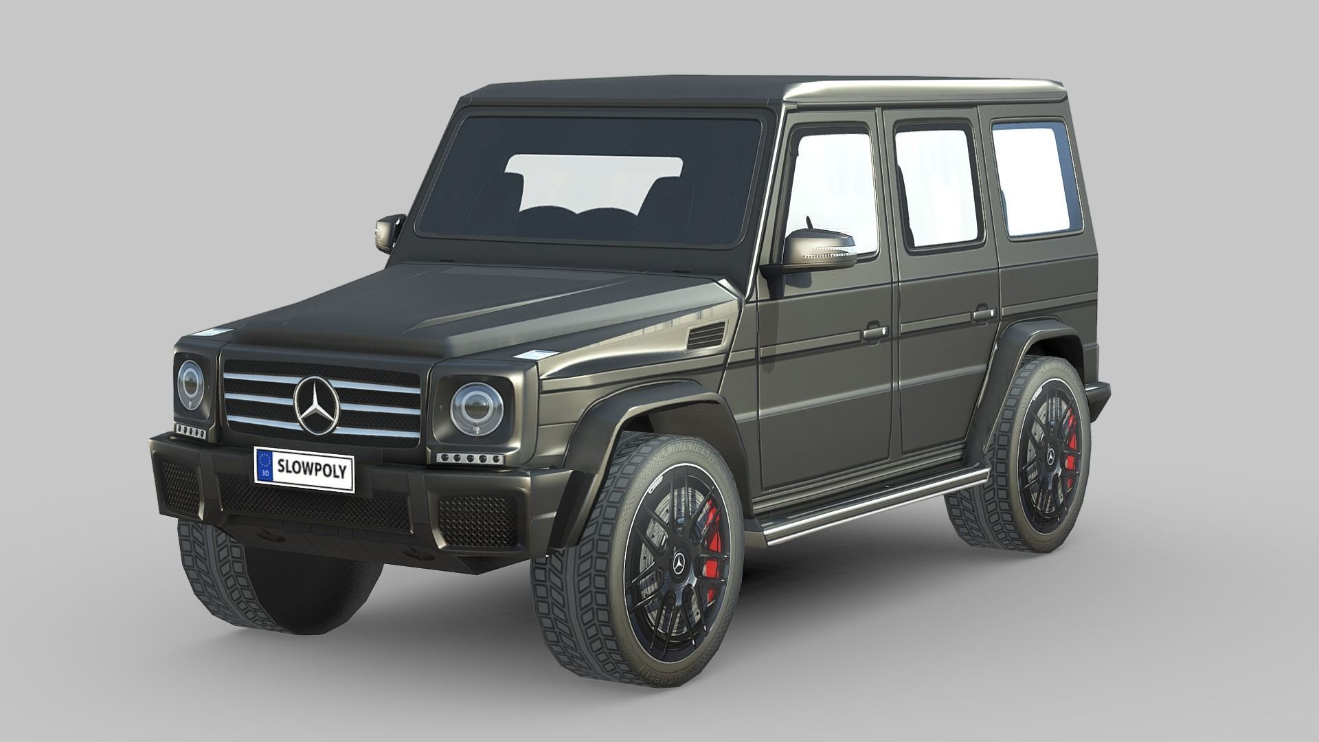 Mercedes G Class free VR / AR / low-poly 3D model | CGTrader
