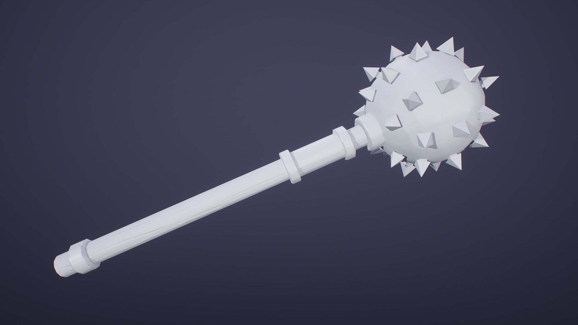 3D model Stylized Morning Star VR / AR / low-poly | CGTrader