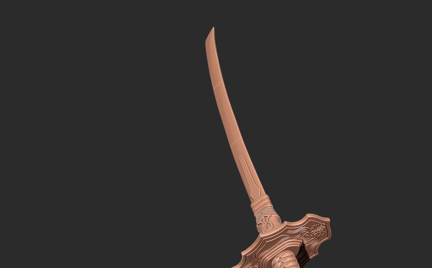 2B - Nier Automata Sword 3D model 3D printable | CGTrader