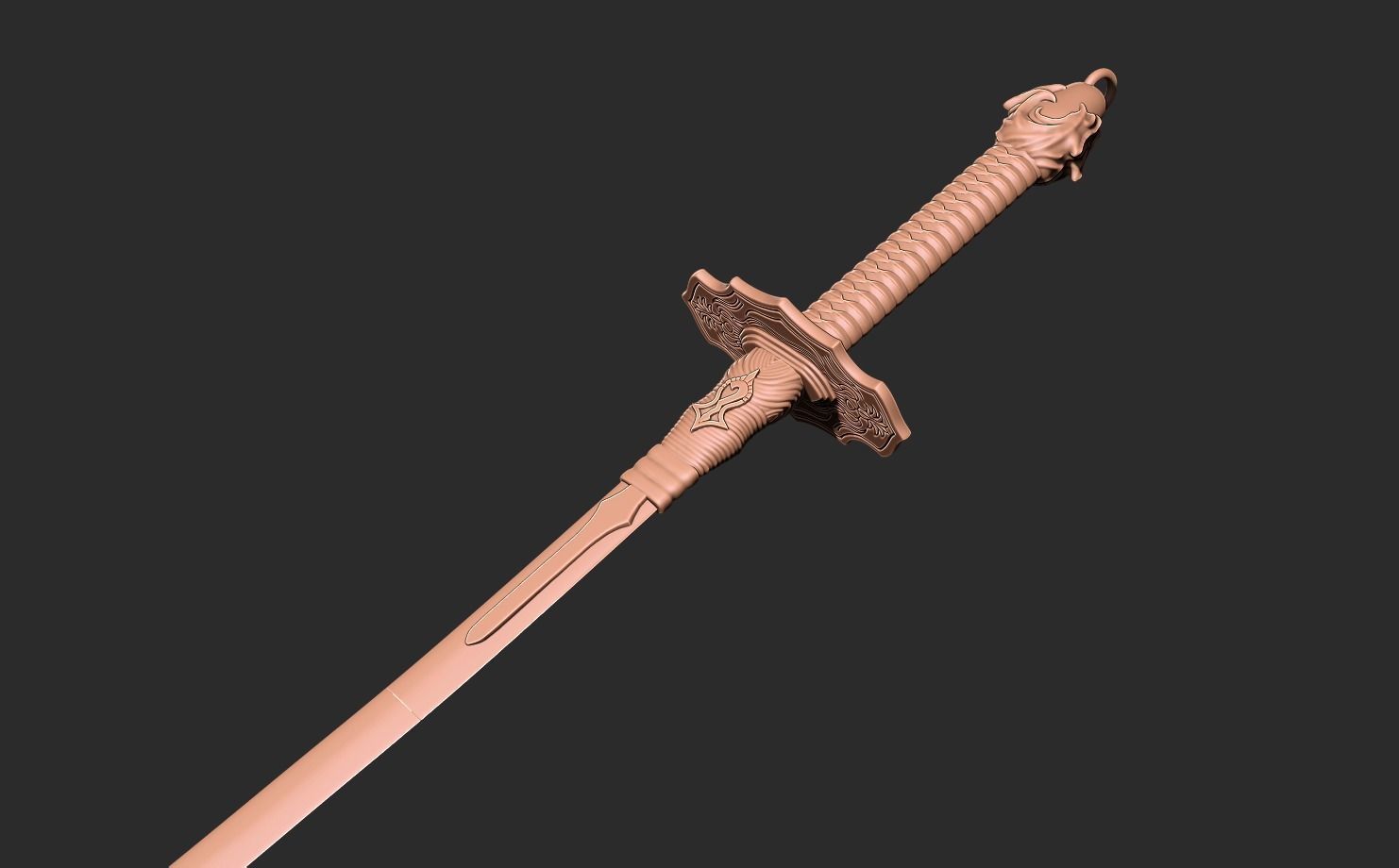 2B - Nier Automata Sword 3D model 3D printable | CGTrader