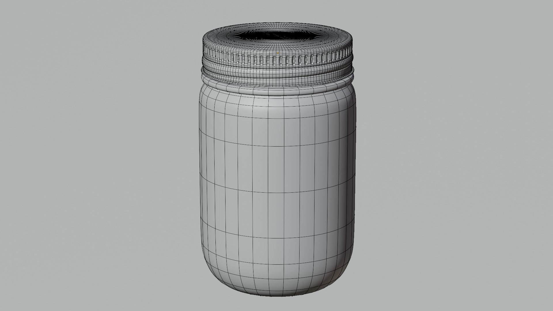 Mason jar 3D model | CGTrader