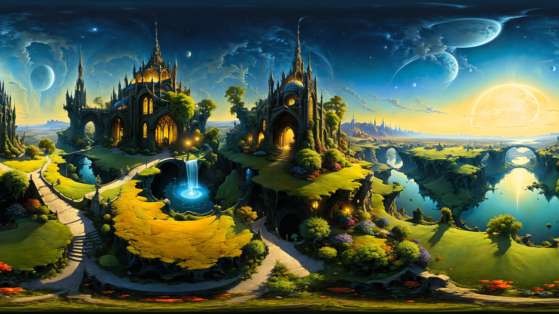 HDRI Alien Fantasy Locations 3D model | CGTrader