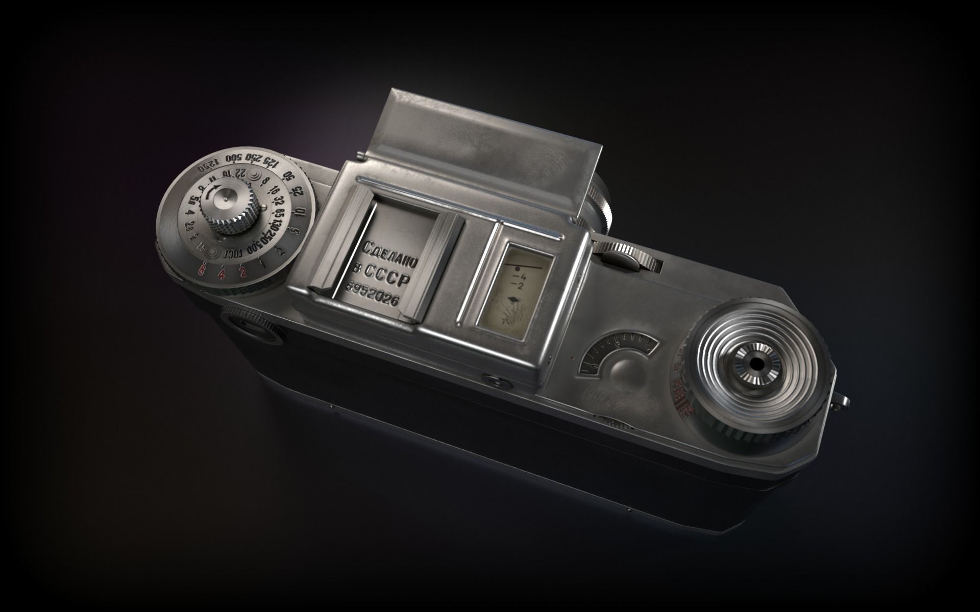 Soviet camera Kiev 4 3D model | CGTrader