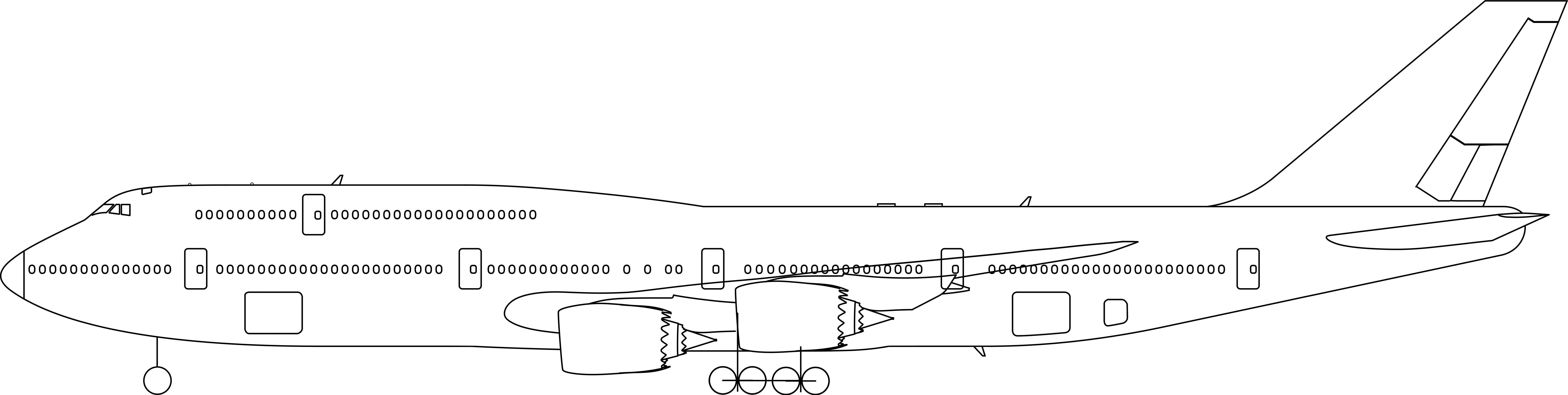 Boeing 747-8 3D model 3D printable | CGTrader