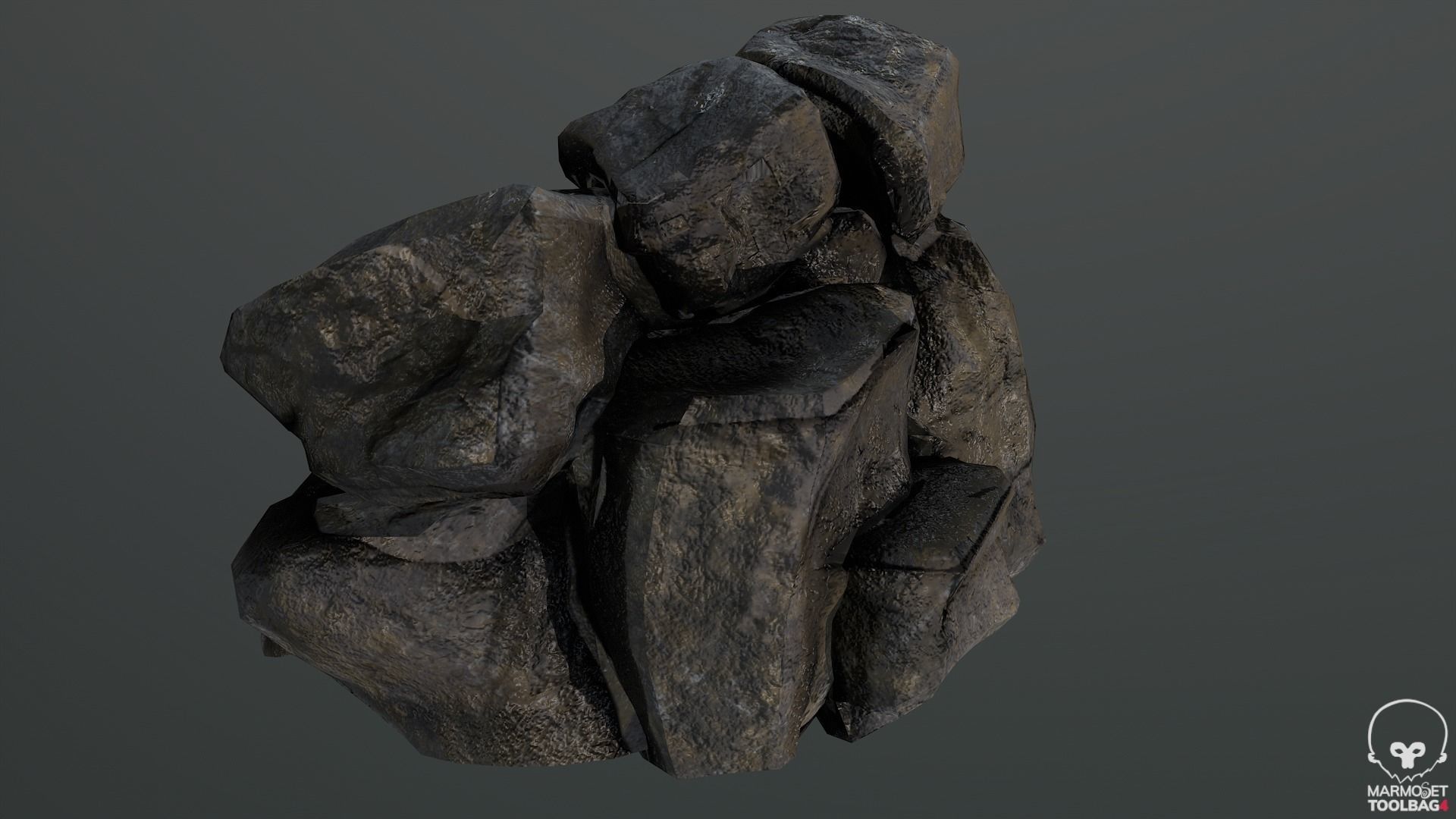 3D model Rock pack 3D Models PBR Pack VR / AR / low-poly | CGTrader